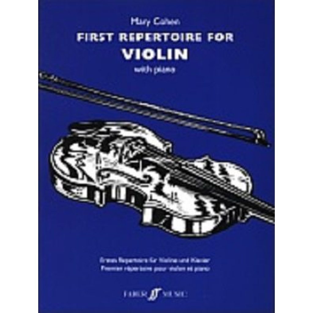 First Repertoire for Violin (with Piano) - Mary Cohen - promusica.ie