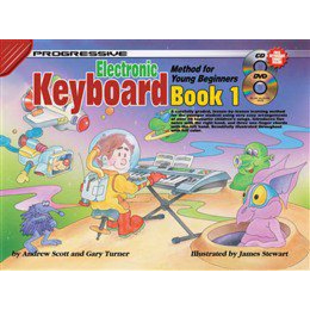 Progressive Electronic Keyboard: Method for Young Beginners Book 1 (CD ...